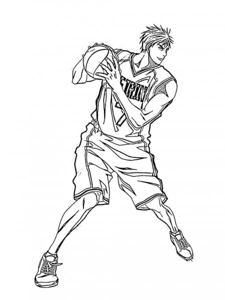 Kuroko no Basuke coloring pages