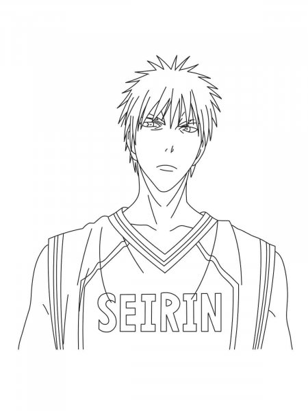 Kuroko no Basuke coloring pages