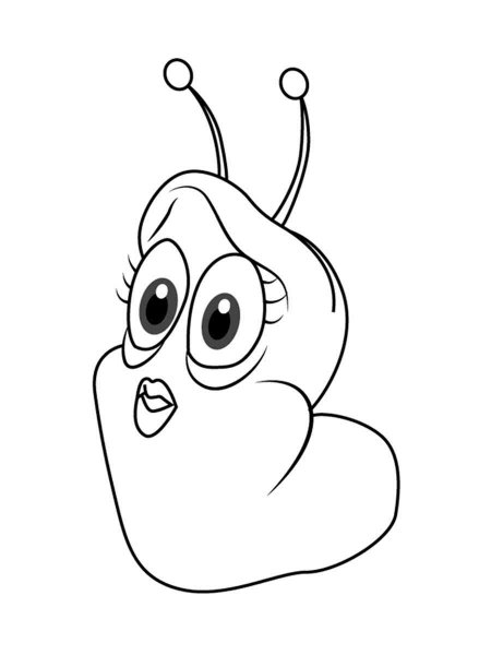 Larva coloring pages