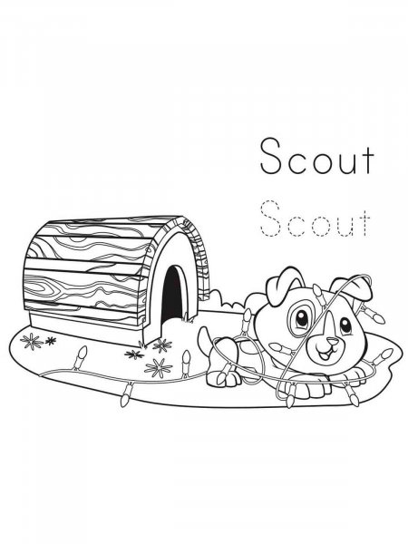 Leapfrog coloring pages