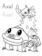 Leapfrog coloring pages
