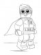 Lego Robin coloring pages