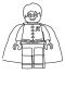 Lego Robin coloring pages