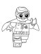 Lego Robin coloring pages