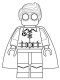 Lego Robin coloring pages