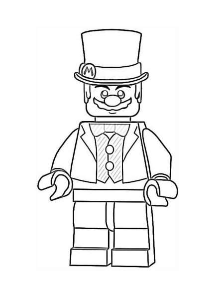 Lego Super Mario coloring pages