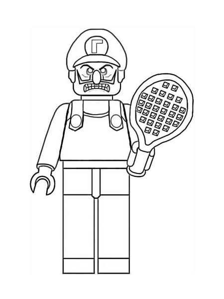 Lego Super Mario coloring pages