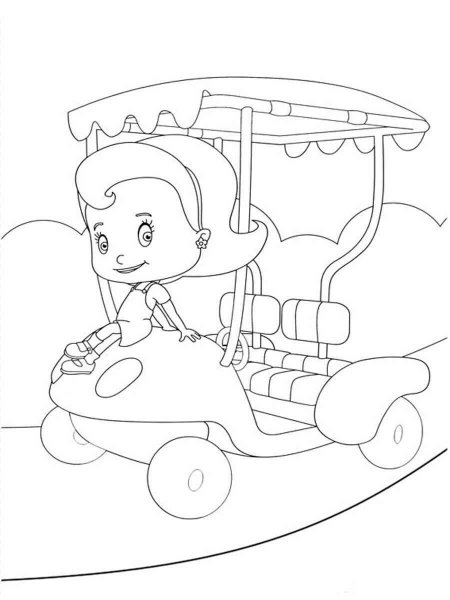 Loopdidoo coloring pages