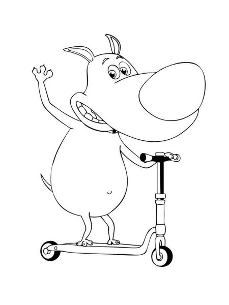 Loopdidoo coloring pages