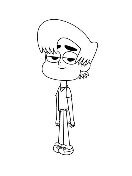 Looped coloring pages