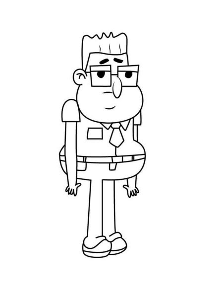 Looped coloring pages