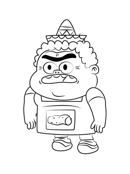 Looped coloring pages