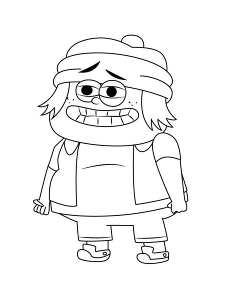 Looped coloring pages