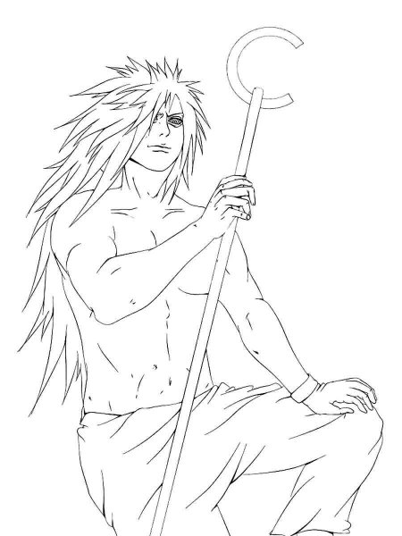 Madara Uchiha coloring pages