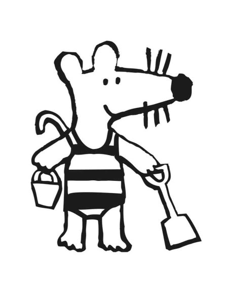 Maisy coloring pages