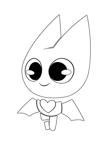 Mao Mao coloring pages