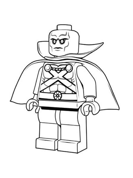 Martian Manhunter coloring pages