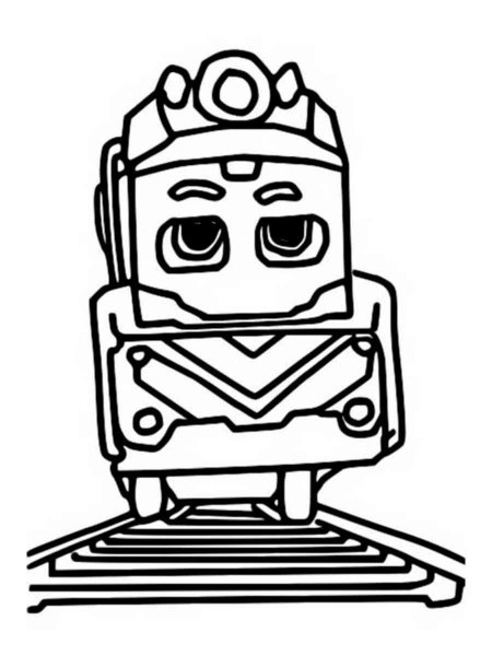 Mighty Express coloring pages