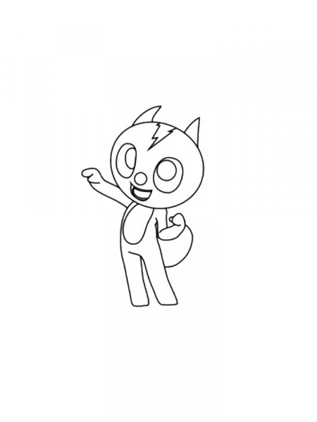 MiniForce coloring pages