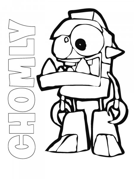 Mixels coloring pages