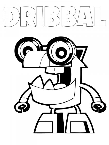 Mixels coloring pages