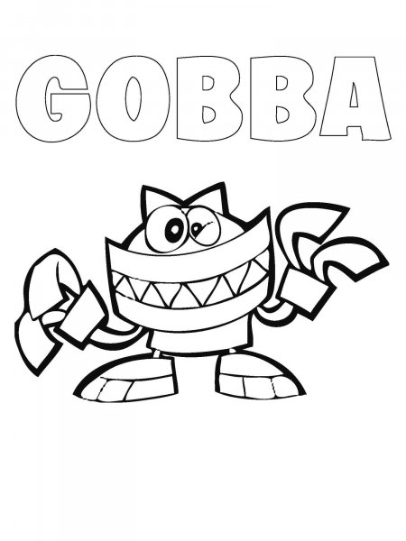 Mixels coloring pages