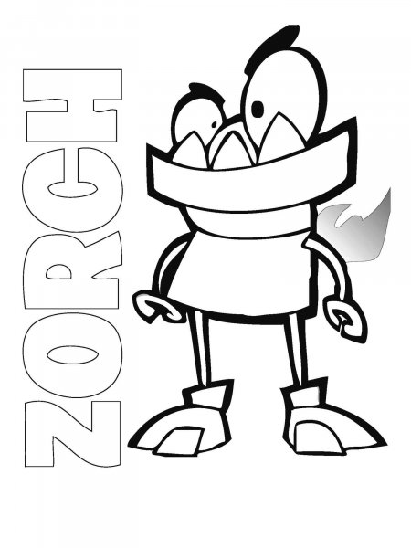 Mixels coloring pages
