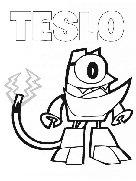 Mixels coloring pages