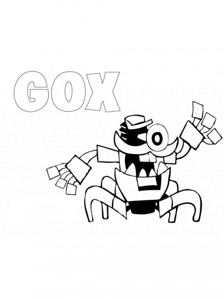 Mixels coloring pages