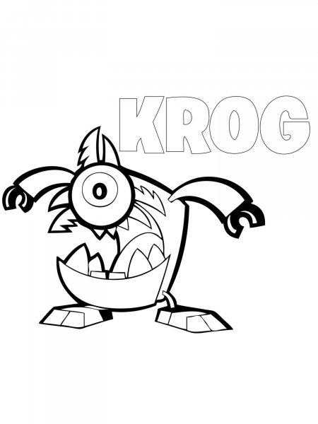 Mixels coloring pages