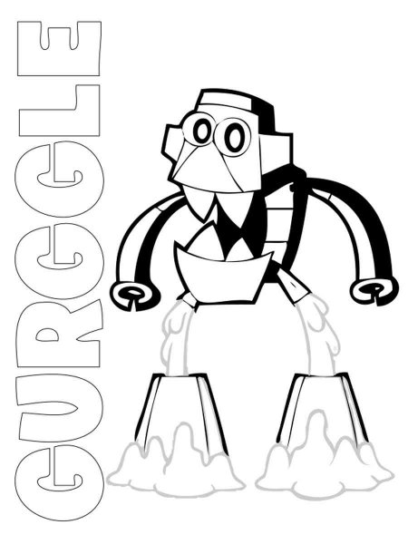 Mixels coloring pages