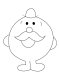 Mr. Men coloring pages