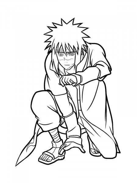 Namikaze Minato coloring pages