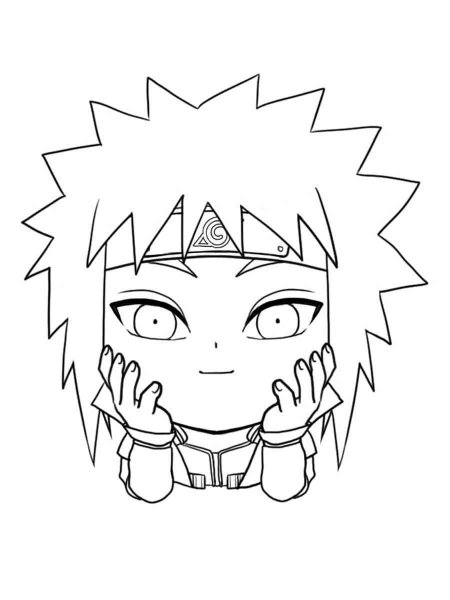 Namikaze Minato coloring pages