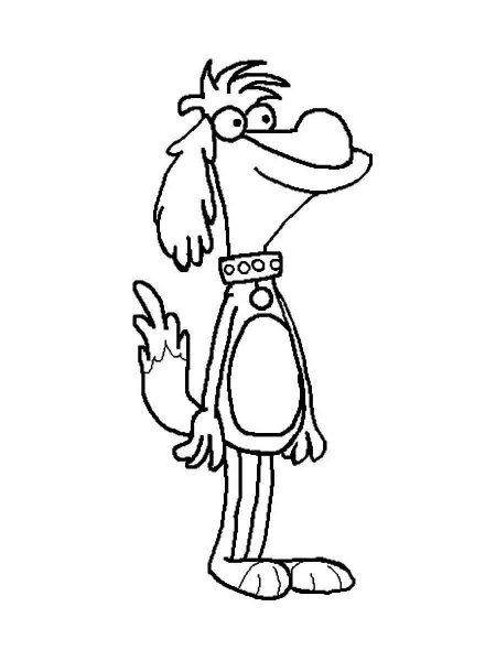 Nature Cat coloring pages