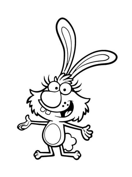 Nature Cat coloring pages