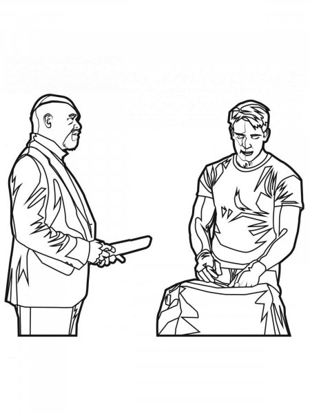 Nick Fury coloring pages