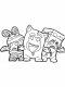 Oddbods coloring pages
