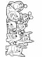 Oddbods coloring pages