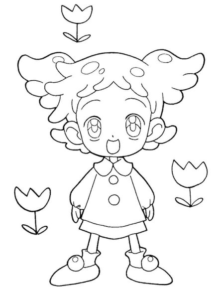 Magical DoReMi coloring pages