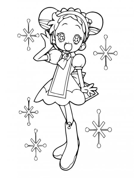 Magical DoReMi coloring pages