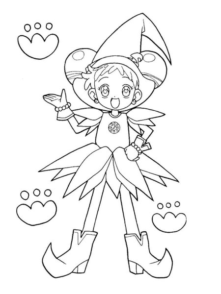 Magical DoReMi coloring pages