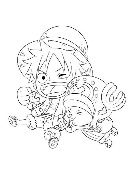 One Piece coloring pages