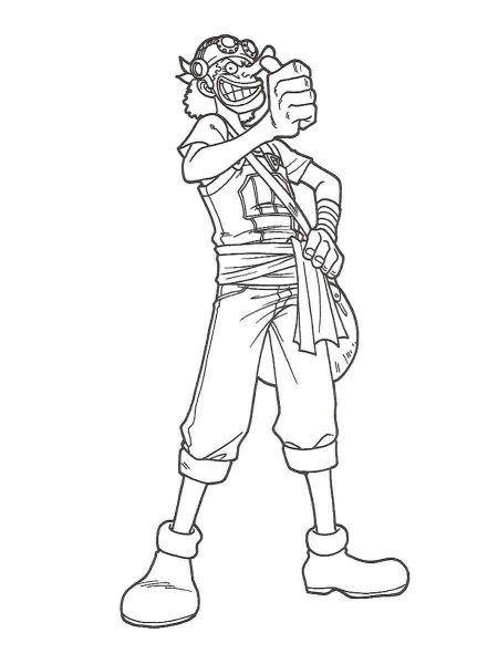 One Piece coloring pages