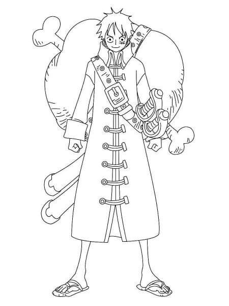 One Piece coloring pages