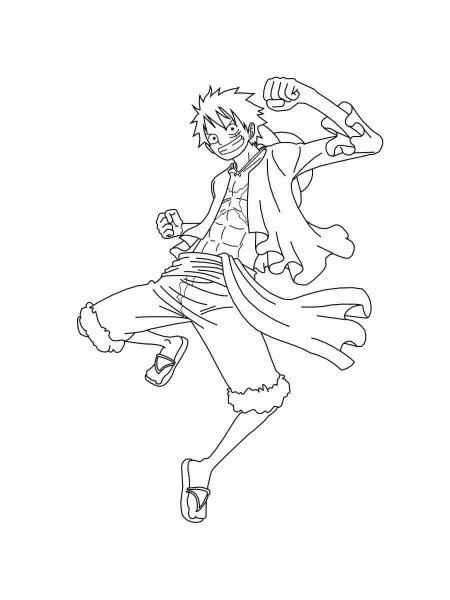One Piece coloring pages