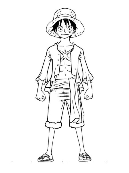 One Piece coloring pages