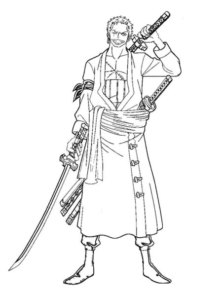 One Piece coloring pages