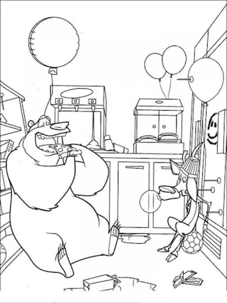 Open season coloring pages