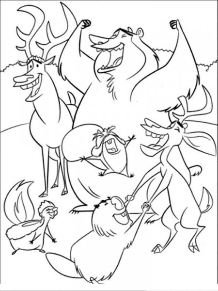 Open season coloring pages